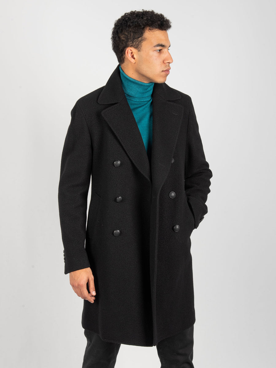 Tagliatore | Cappotto 'Arden' - Nero – Naldi