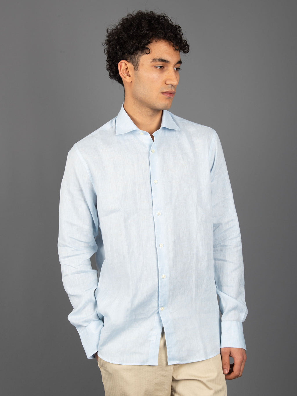 Deperlu | Camicia Arthur - Celeste – Naldi