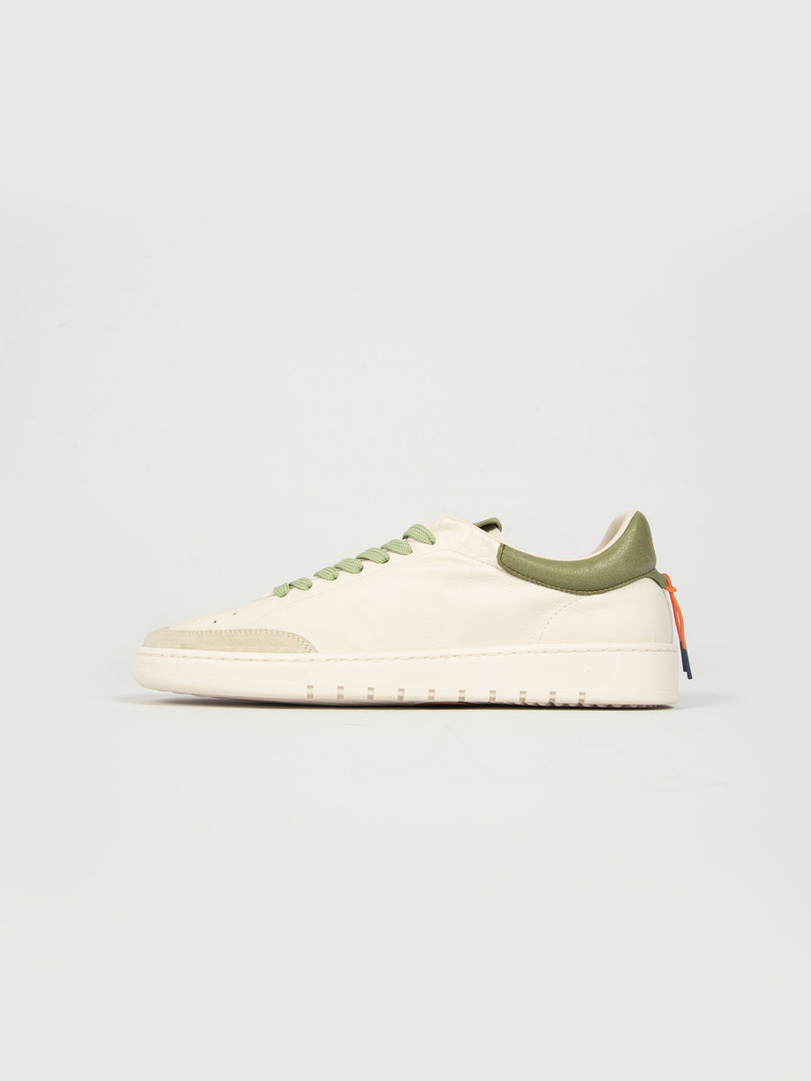 Barracuda | Sneakers Guga Pelle - Bianco/Verde – Naldi
