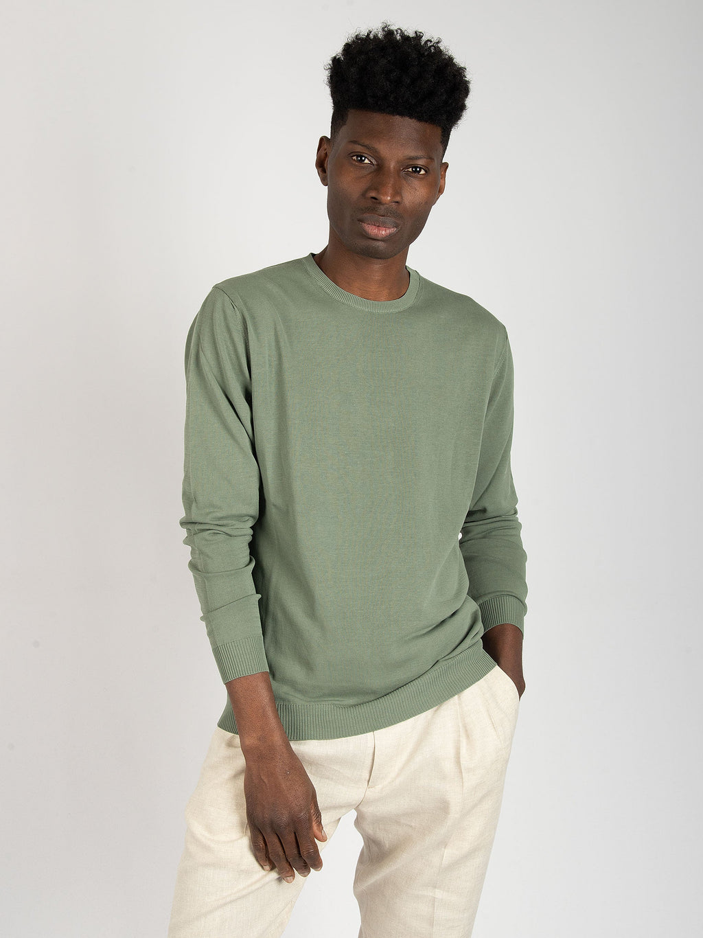 Daniele Fiesoli | Maglia in Dry Cotton - Verde – Naldi